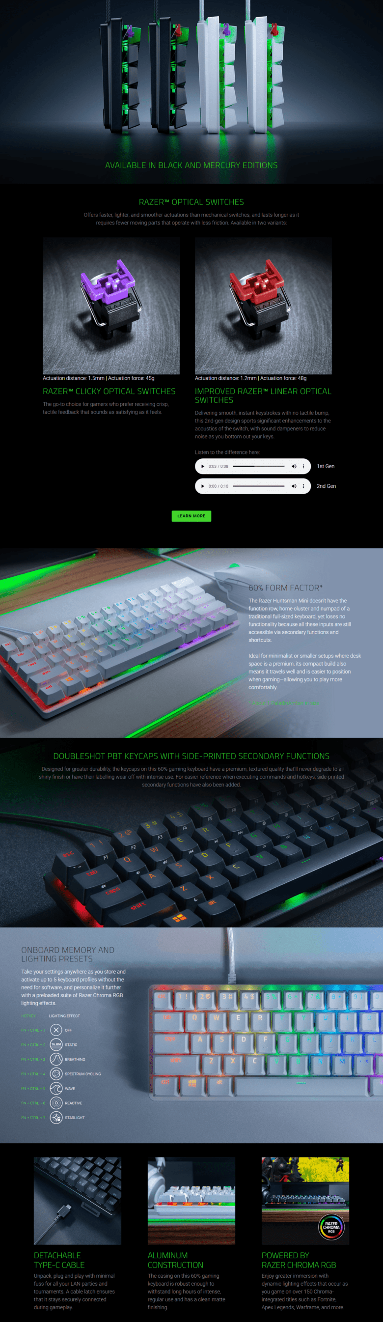 RAZER HUNTSMAN MINI (EN)