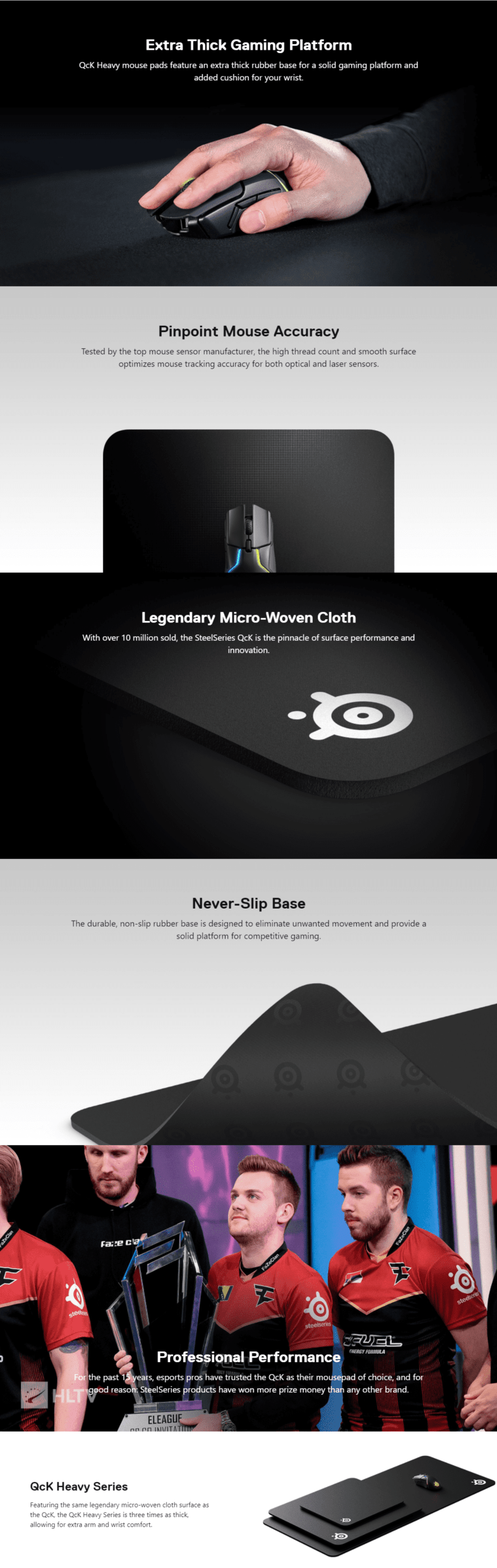 STEELSERIES QCK HEAVY