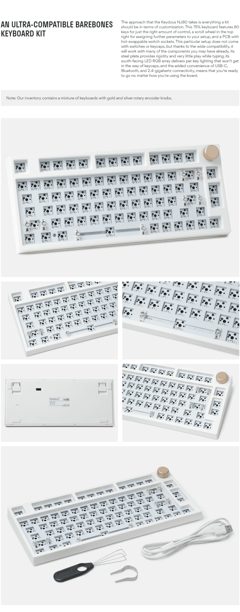 KEYDOUS NJ80 BAREBONE