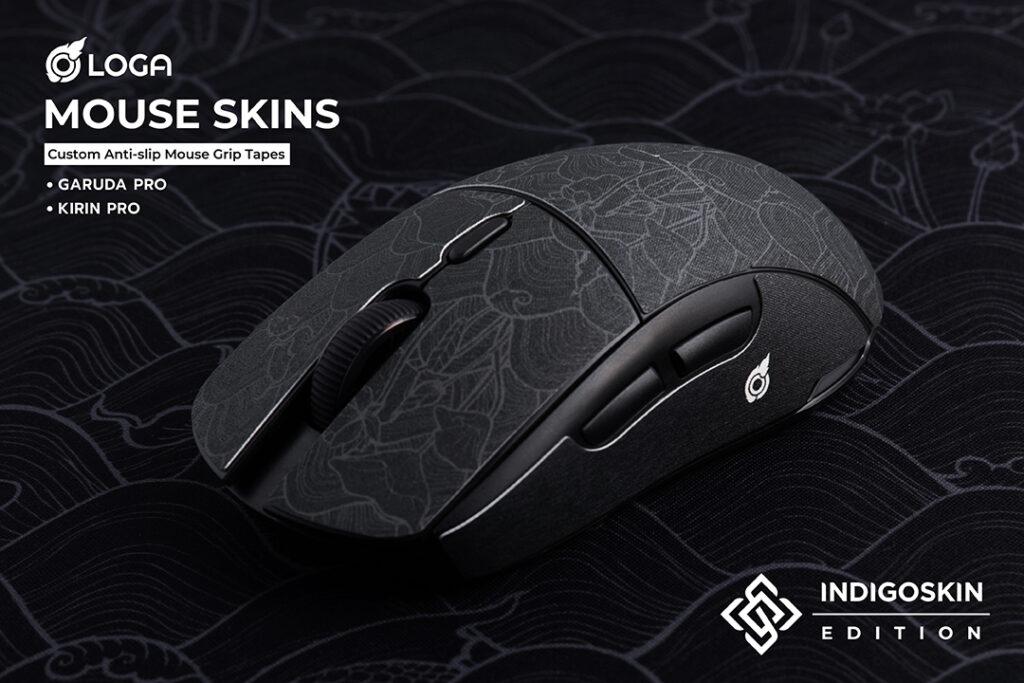 LOGA PREMIUM MOUSE SKINS (GRIP TAPES) : INDIGOSKIN
