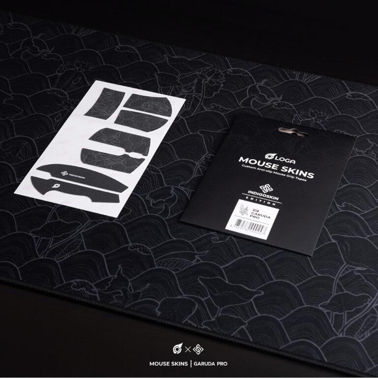LOGA PREMIUM MOUSE SKINS (GRIP TAPES) : INDIGOSKIN