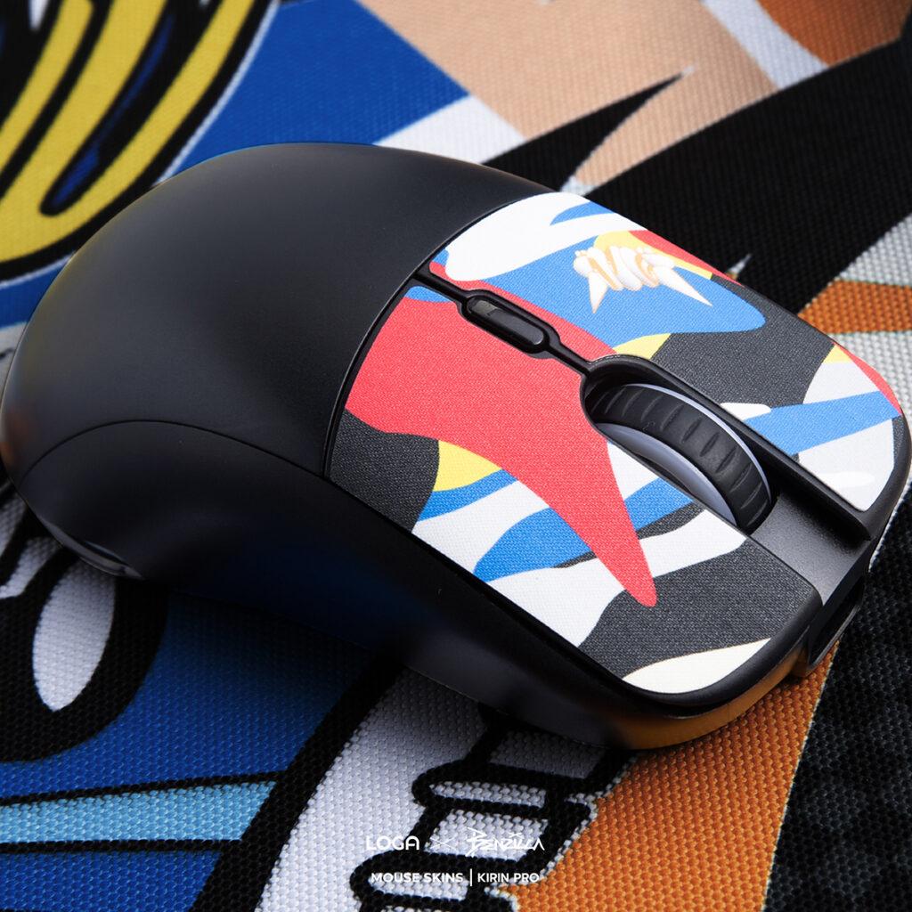 LOGA PREMIUM MOUSE SKINS (GRIP TAPES) : BENZILLA EDITION