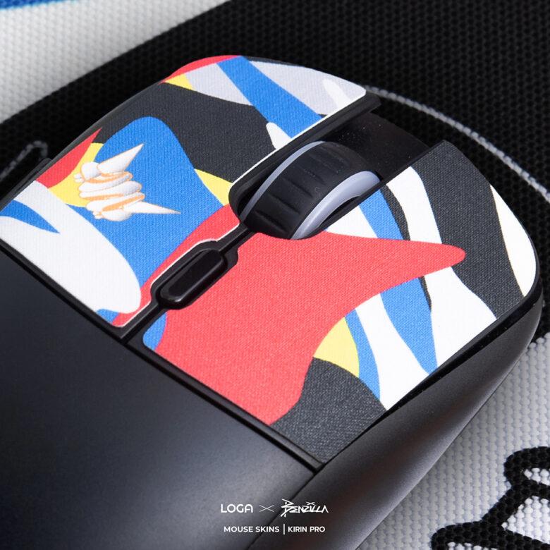 LOGA PREMIUM MOUSE SKINS (GRIP TAPES) : BENZILLA EDITION